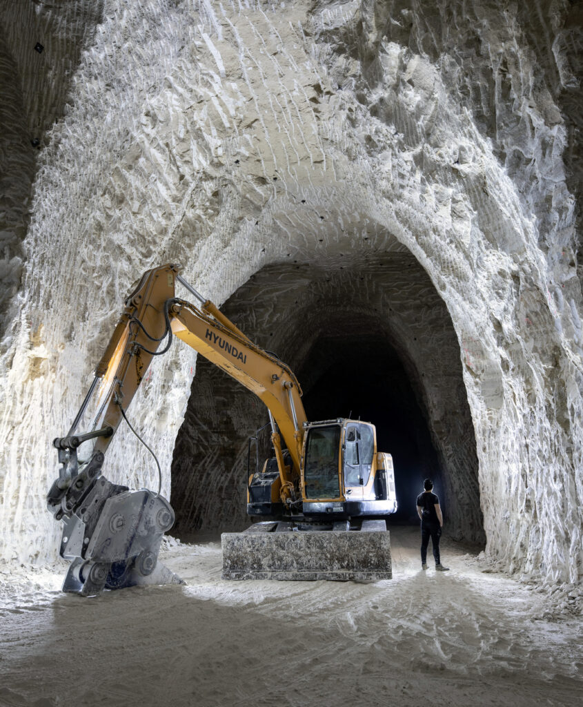 Extraction des matériaux de carrière souterraine - Subterranologie